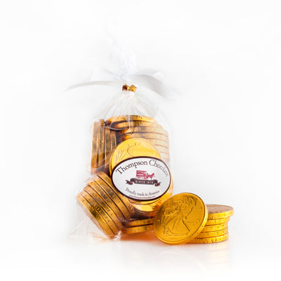 Chocolate Coins | Shop All-natural Milk & Dark Chocolate Coins ...